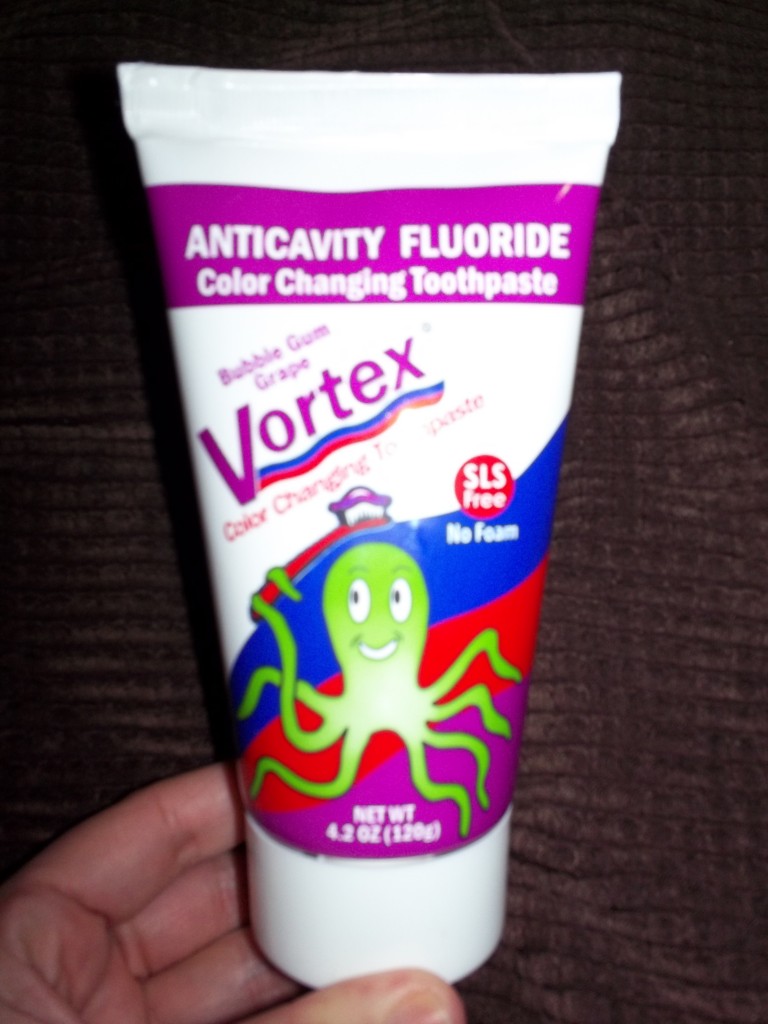 Vortex Color Changing Toothpaste | Emily Reviews