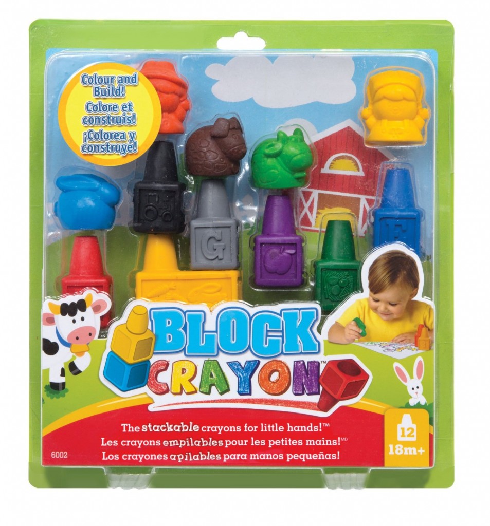 Stackable Block Crayons - A Gift Idea For Toddlers - Giveaway (11/22 ...
