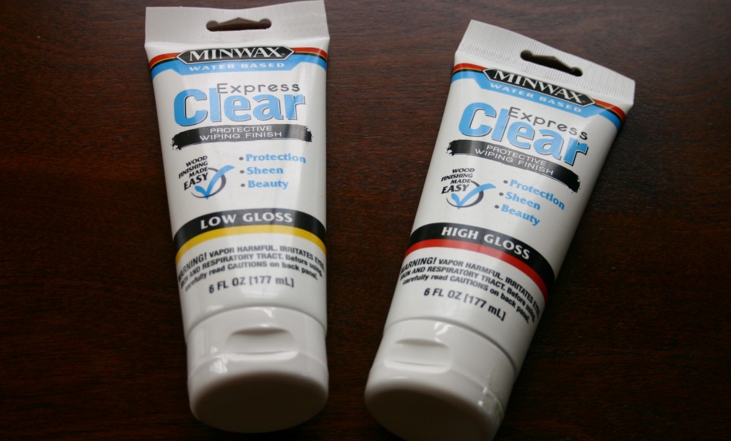 Minwax Wood Finishing Cloths & Express Clear Finish Review | Emily Reviews