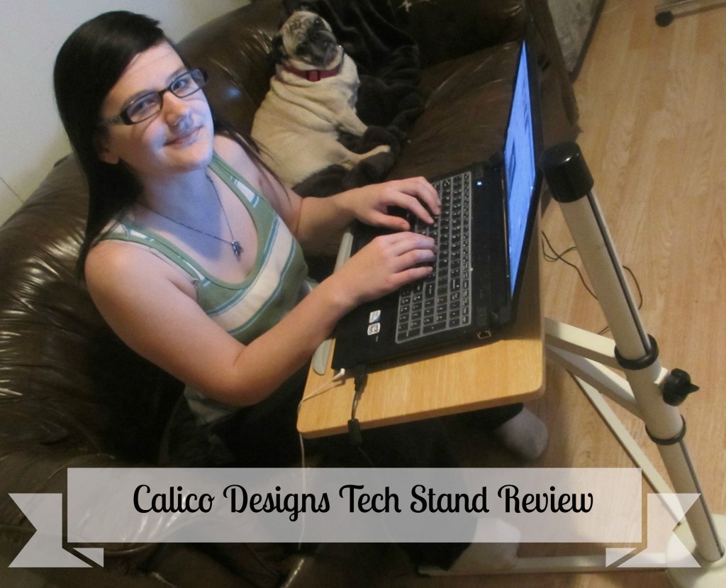 Calico Designs Tech Stand - My Favorite Laptop Desk | Emily Reviews