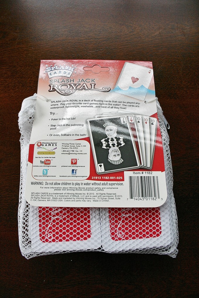 Water Safe Splash Cards & Touring Card Game~ Review | Emily Reviews