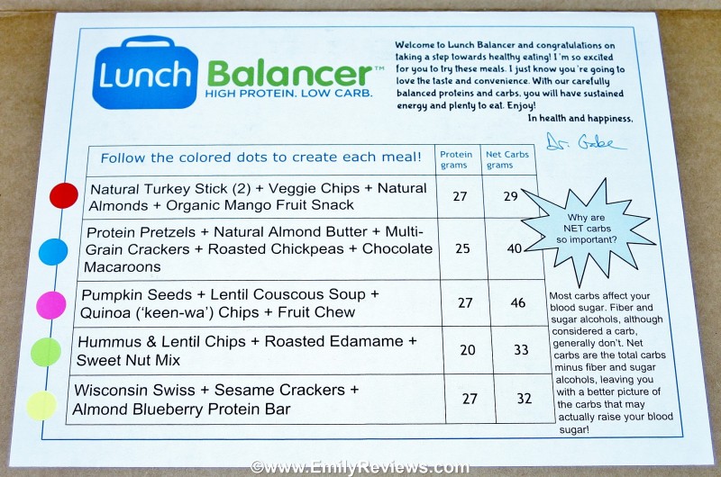A Nutritious & Delicious Lunch Balancer~ Review | Emily Reviews