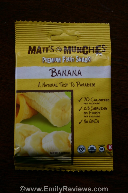 Matt's Munchies Premium Fruit Snacks~ Review | Emily Reviews