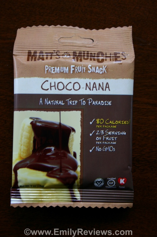 Matt's Munchies Premium Fruit Snacks~ Review | Emily Reviews