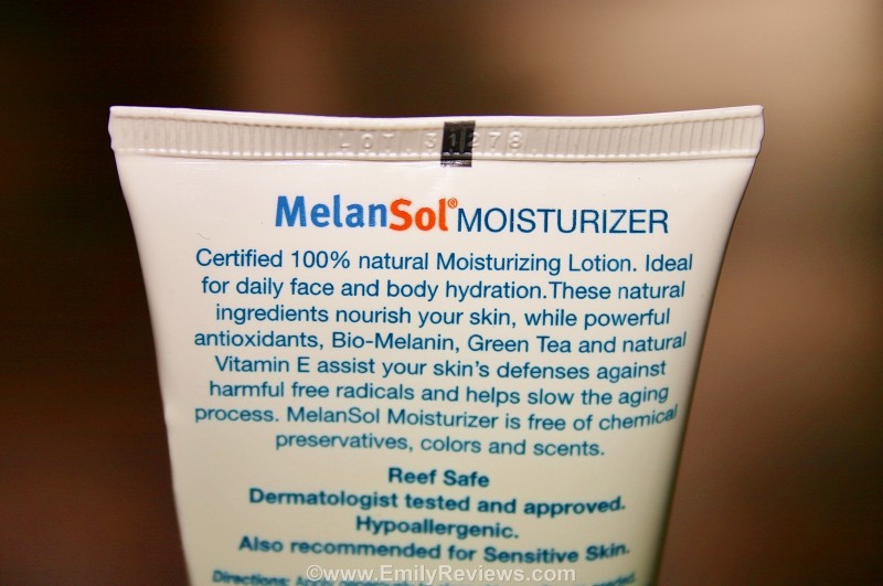 MelanSol Sunscreen & Moisturizer~ Review & #Giveaway US 7/27 | Emily ...