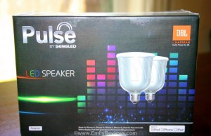 Pulse Dimmable LED Light with Wireless Bluetooth Speakers | Emily Reviews