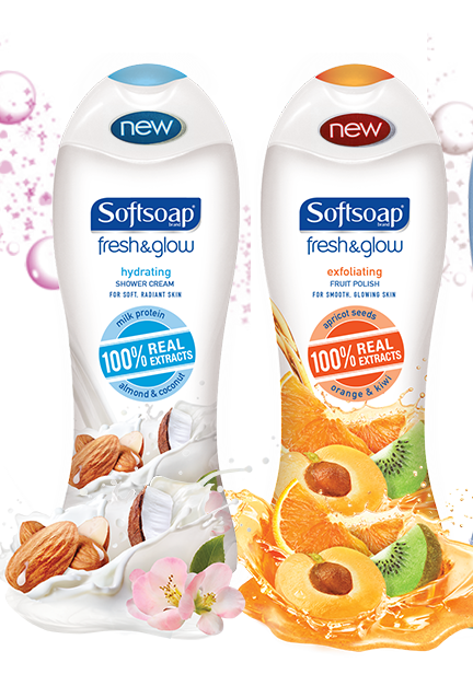 Softsoap New Fresh & Glow Body Washes #Giveaway (US) 3/1 | Emily Reviews