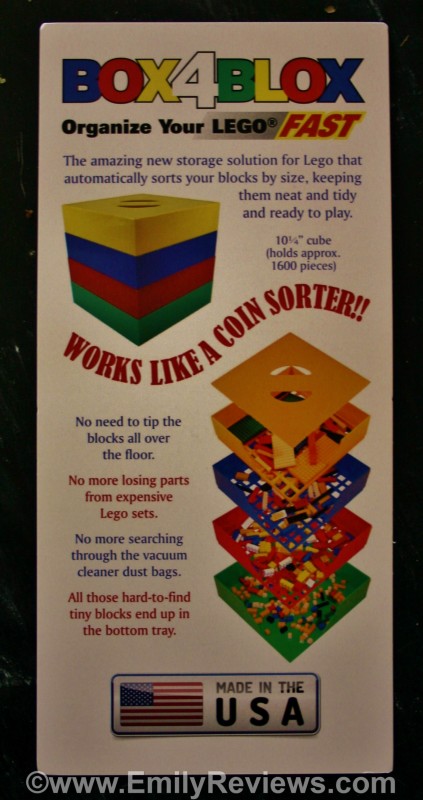 Box4Blox Building Block Organizer & Storage Container ~ Review | Emily ...