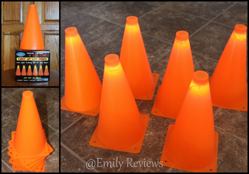 Head Out To Play With ~ GoSports LED Light Up Sports Cones | Emily Reviews