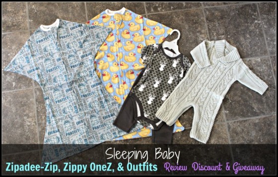 Sleeping Baby ~ Zipadee-Zip, Zippy OneZ, & Adorable Outfits Review ...