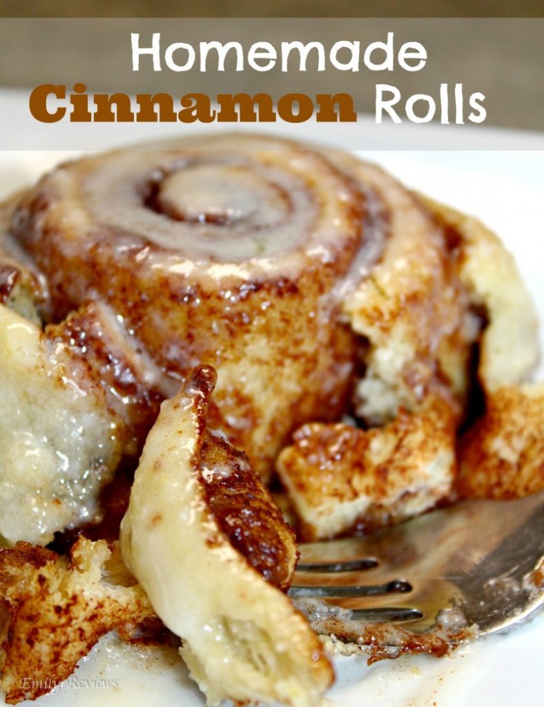Homemade Cinnamon Rolls {Soft & Delicious!} | Emily Reviews