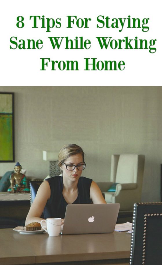 8 Tips To Stay Sane While Working From Home | Emily Reviews