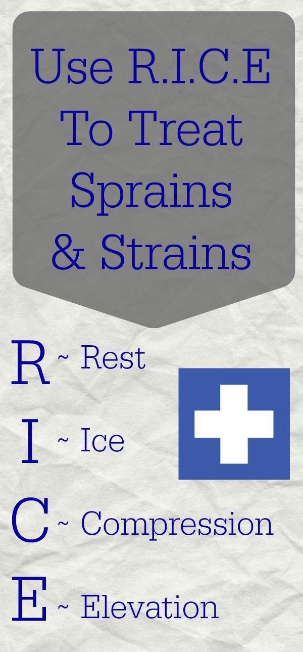 Use R.I.C.E. To Treat Sprains & Strains | Emily Reviews