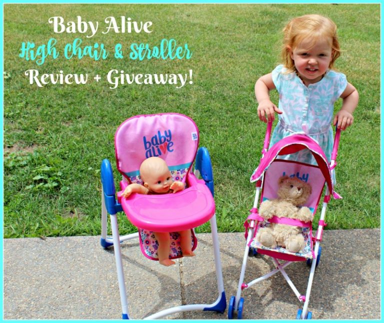 Baby Alive ~ Stroller & High Chair For The Littlest Mommies {+ Giveaway ...