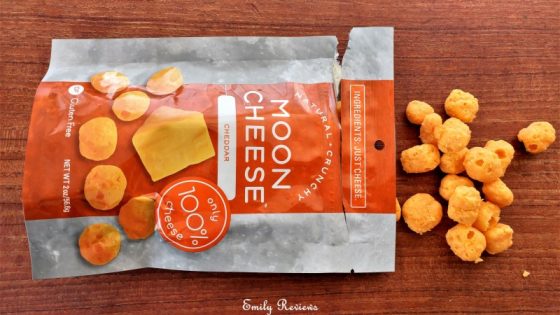 Moon Cheese - 100% REAL Cheese Snack ~ Review | Emily Reviews