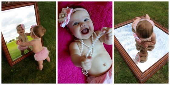 Easy At Home DIY Baby Photo Ideas & Tips | Emily Reviews