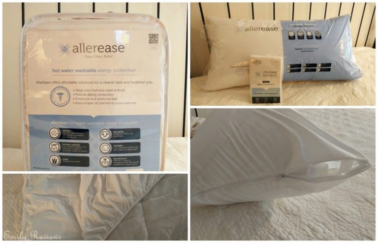 AllerEase Protective Bedding Reduces Allergens ~ Review & Giveaway US 10/14 | Emily Reviews