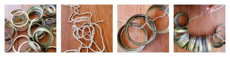 DIY Canning Ring Rustic Pumpkins | Emily Reviews