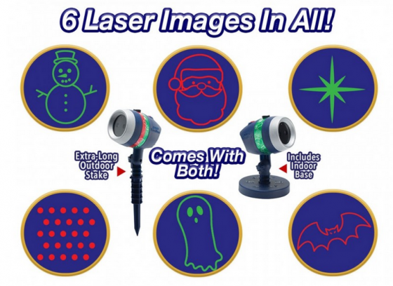 Star Shower Laser Magic ~ Create A Laser Light Show For The Holidays ...
