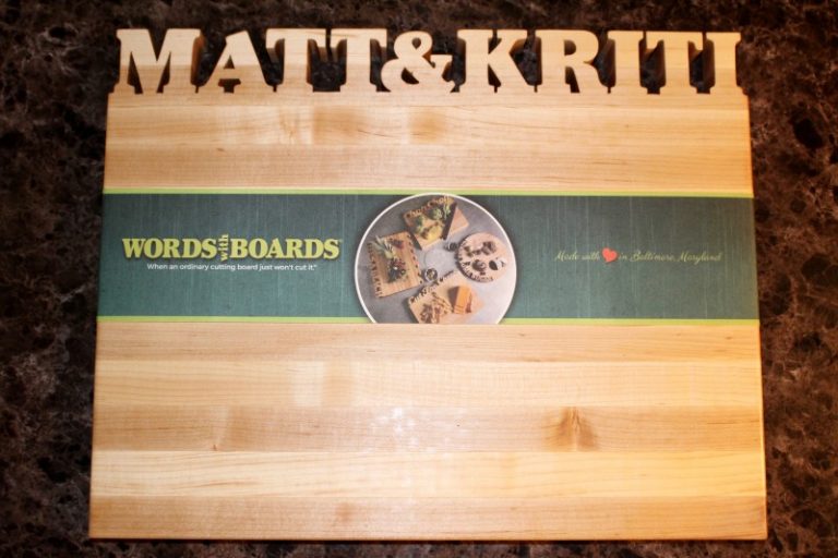 Words With Boards ~ Customized Cutting Board {Unique & Useful Holiday ...