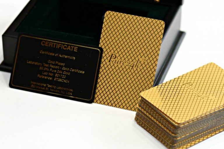 The Eternity Rose: 24 Karat Gold-Dipped Poker Cards {Unique Gift Idea ...