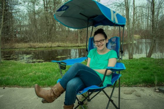Kelsyus Original Canopy Chair Review | Emily Reviews