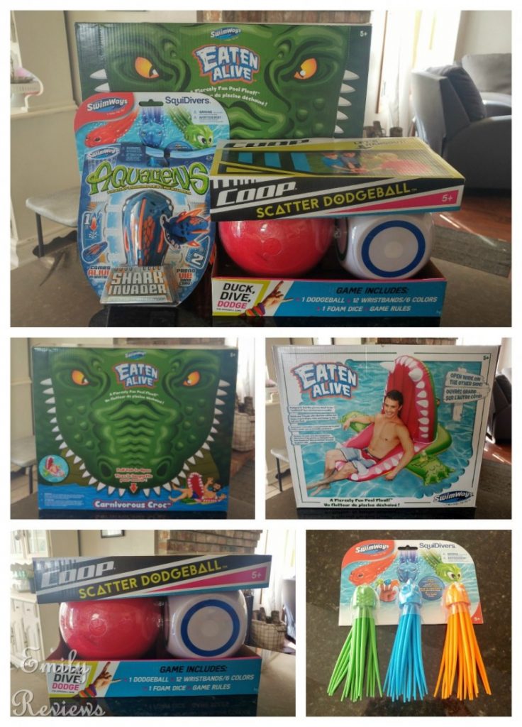 SwimWays Water Toys, Floats, Games & More ~ Review | Emily Reviews