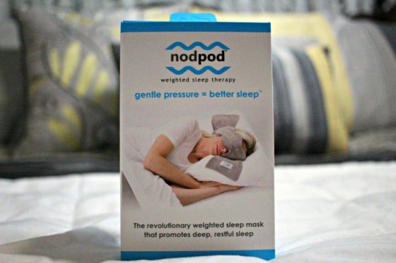 nodpod ~ Weighted Sleep Therapy Mask | Emily Reviews