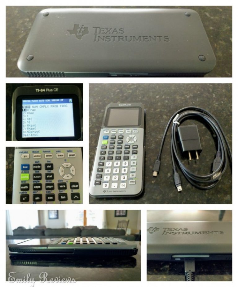 Texas Instruments TI-84 Plus CE Graphing Calculator ~ Review & Giveaway ...