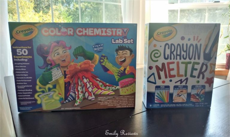 Crayola Color Chemistry Lab Set & Crayon Melter~ Review | Emily Reviews