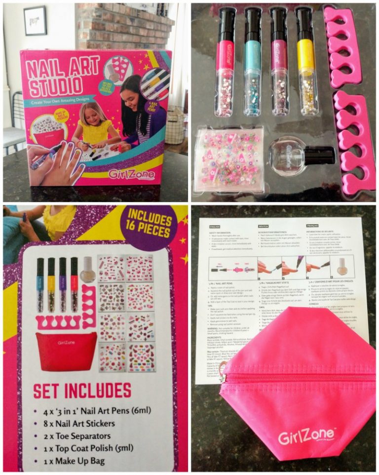GirlZone DIY Beauty Product Kits & Art Sets ~ Review | Emily Reviews