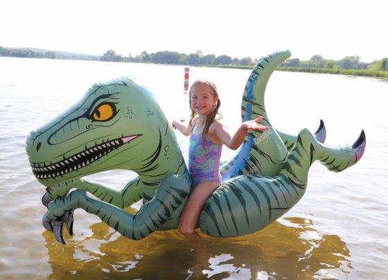 Coconut Float Pool Float Review + Giveaway | Emily Reviews