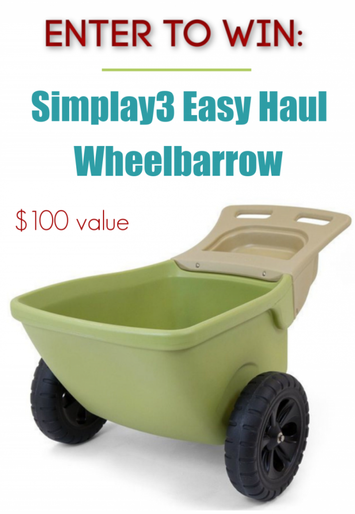 Make Fall Clean-Up Easy With The Simplay3 Easy Haul Wheelbarrow | Emily ...