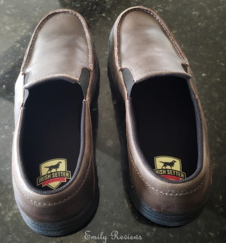 Irish Setter Men's Traveler Leather Slip-On Shoe ~ Review | Emily Reviews