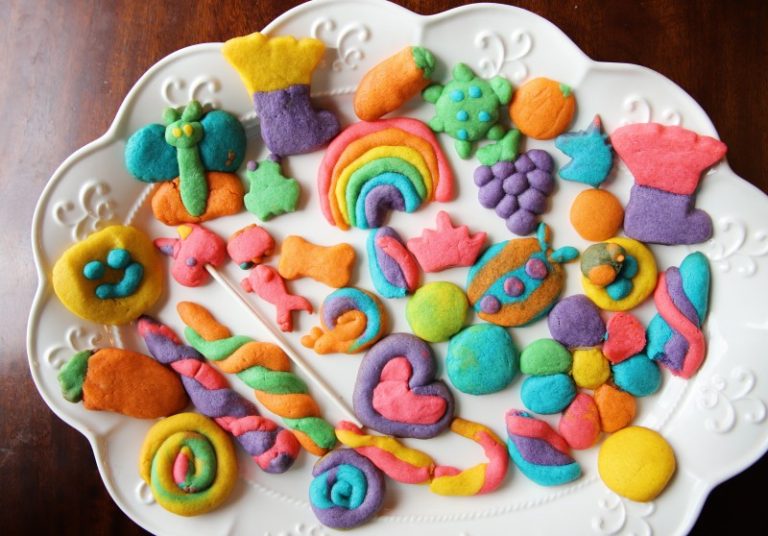 Rainbow Dough from Celebrations in the Kitchen - Cookie Dough Shipped ...