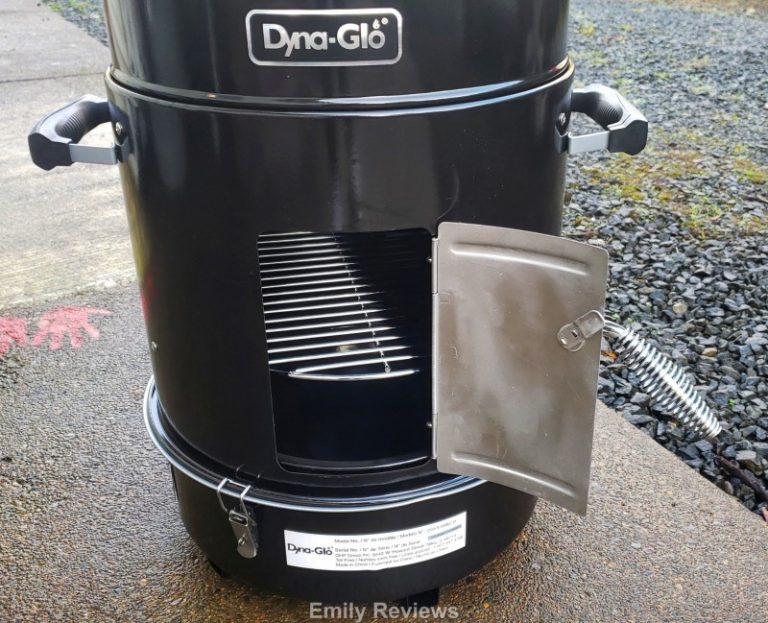 GHP Group Inc. Compact Charcoal Bullet Smoker ~ Review | Emily Reviews