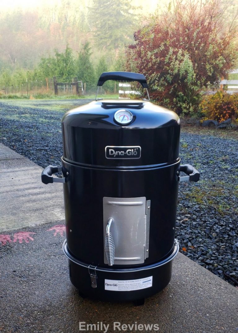 GHP Group Inc. Compact Charcoal Bullet Smoker ~ Review | Emily Reviews