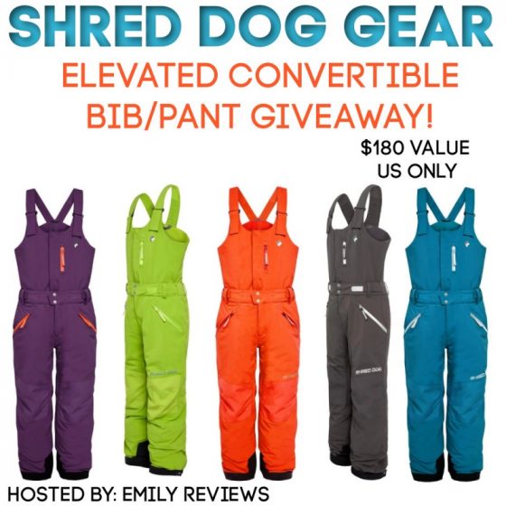 Shred Dog - New Elevated Kids Winter Gear + GIVEAWAY! | Emily Reviews
