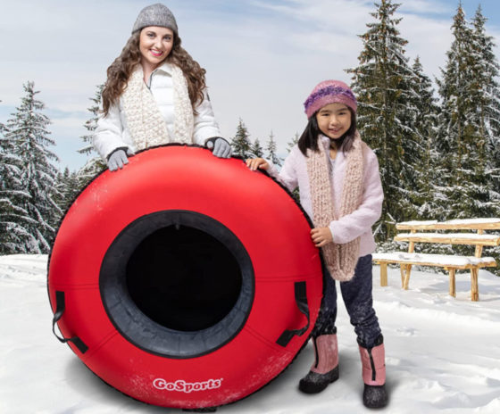 GoSports Heavy Duty Snow Tubes – Get Ready To Go Sledding! | Emily Reviews