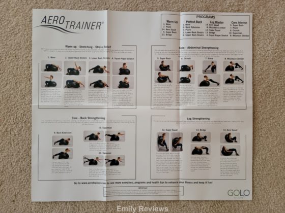 AeroTrainer An Inflatable Versitale Exercise Platform ~ Review | Emily ...