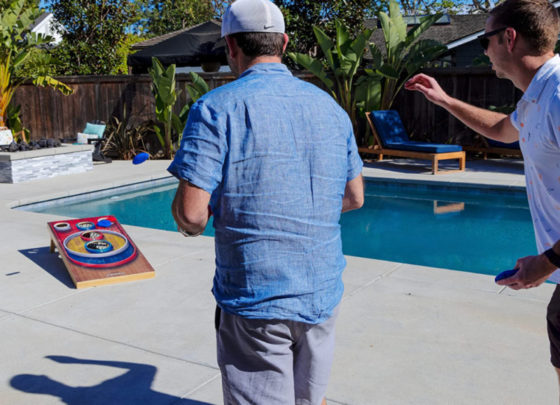 GoSports CornSkee Arcade Style Cornhole Game – Indoor or Outdoor Bean ...