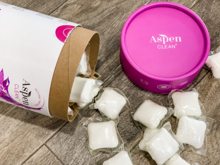 AspenClean Plastic-Free Detergents Now Avail | Emily Reviews