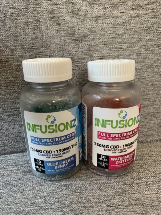 Infusionz D9 Gummies with CBD Review | Emily Reviews