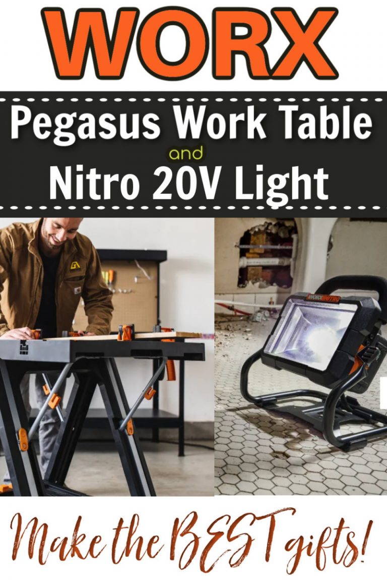 WORX Pegasus Folding Work Table & Sawhorses + LED Work Light – The BEST ...