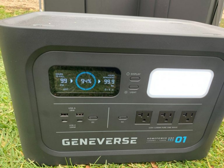 Geneverse HomePower ONE Pro Solar Generator Review | Emily Reviews