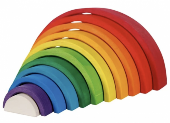 goki America – Rainbow Stacker Building Blocks Review | Emily Reviews