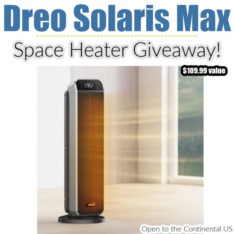 Dreo Solaris Max Giveaway + Discount Code | Emily Reviews