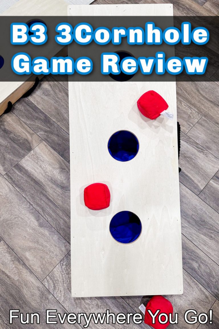 B3 3 Cornhole Game Review + Giveaway | Emily Reviews