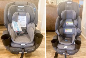 Graco 4Ever DLX Grad 5-in-1 Slim Car Seat Review | Emily Reviews