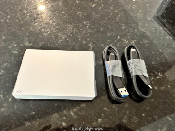 LACIE Mobile Drive | USB-C External Hard Drive ~ Review | Emily Reviews